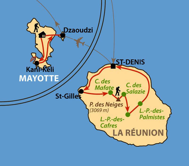 Inselkombination: La Réunion und Mayotte || schulz aktiv reisen